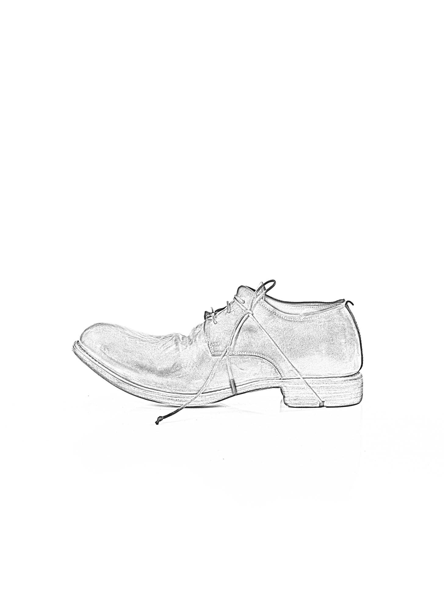 Oxfords Shoe Drawings In Pencil
