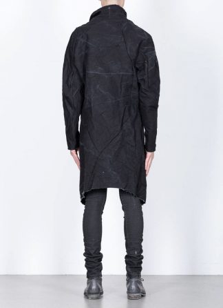 hide-m | LEON EMANUEL BLANCK Distortion Curved Coat, black mink