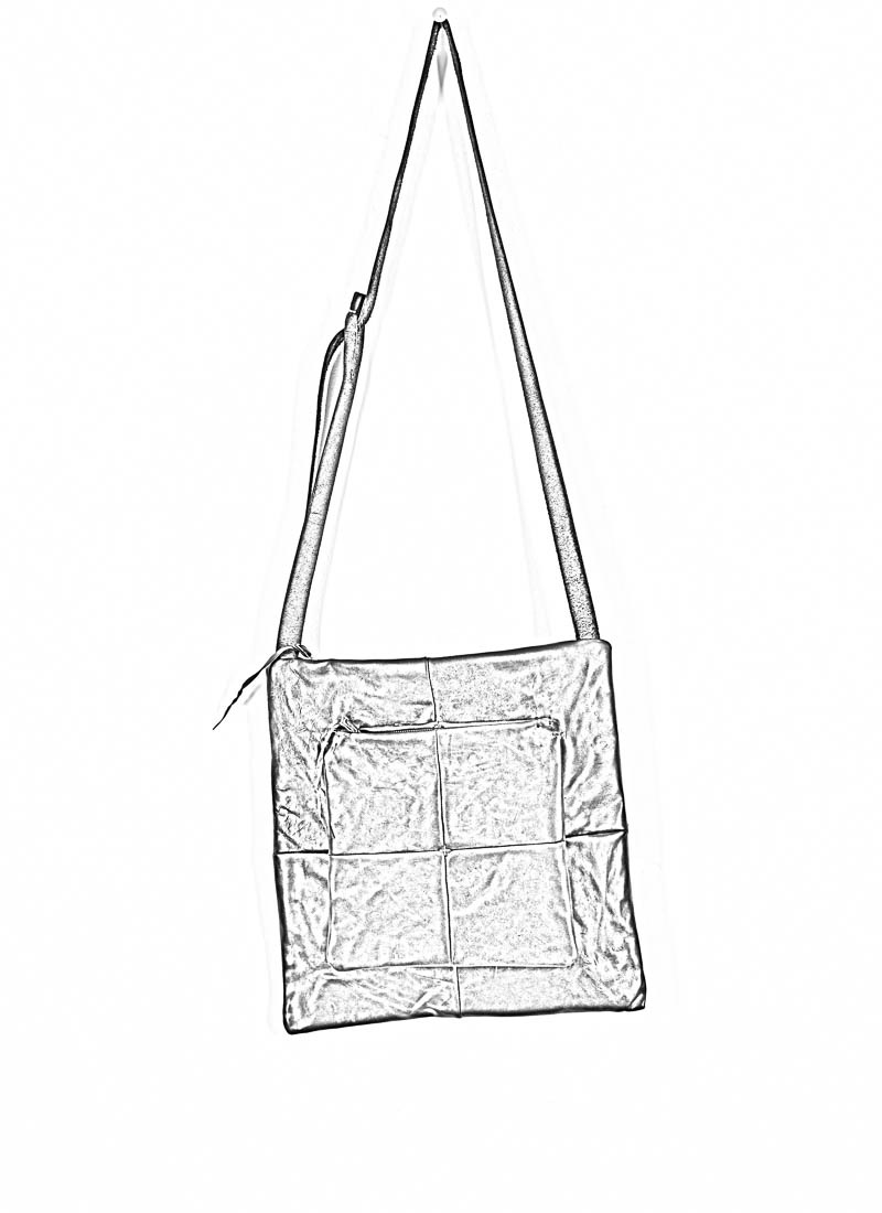 hide-m | M.A+ Maurizio Amadei Patchwork Double Messenger Bag