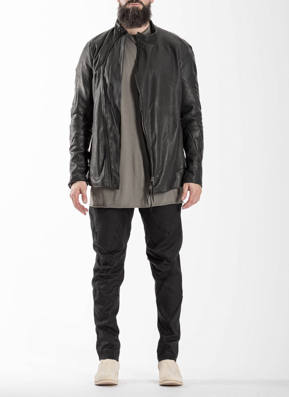 hide-m | LEON EMANUEL BLANCK Distortion Fencing Jacket black horse