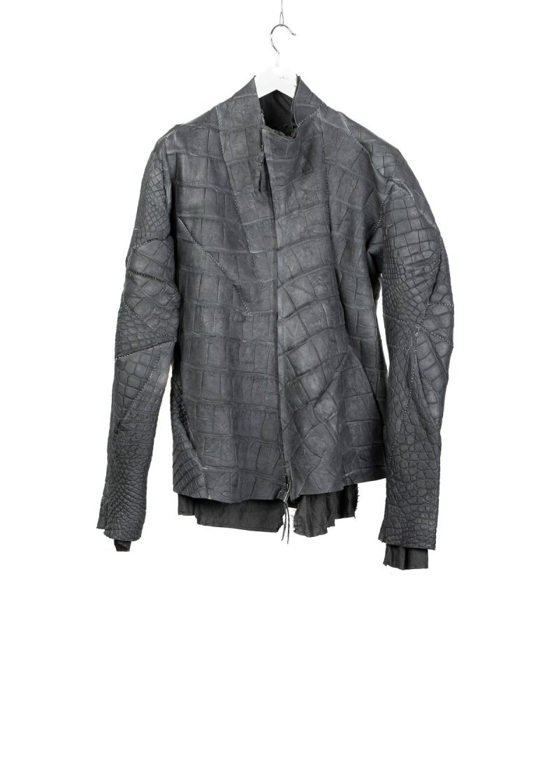 hide-m | LEON EMANUEL BLANCK Distortion Aviator Jacket, wild alligator