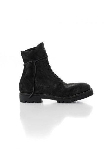 hide-m | GUIDI 795V Lace Up Boot W/Vibram Sole, black cordovan