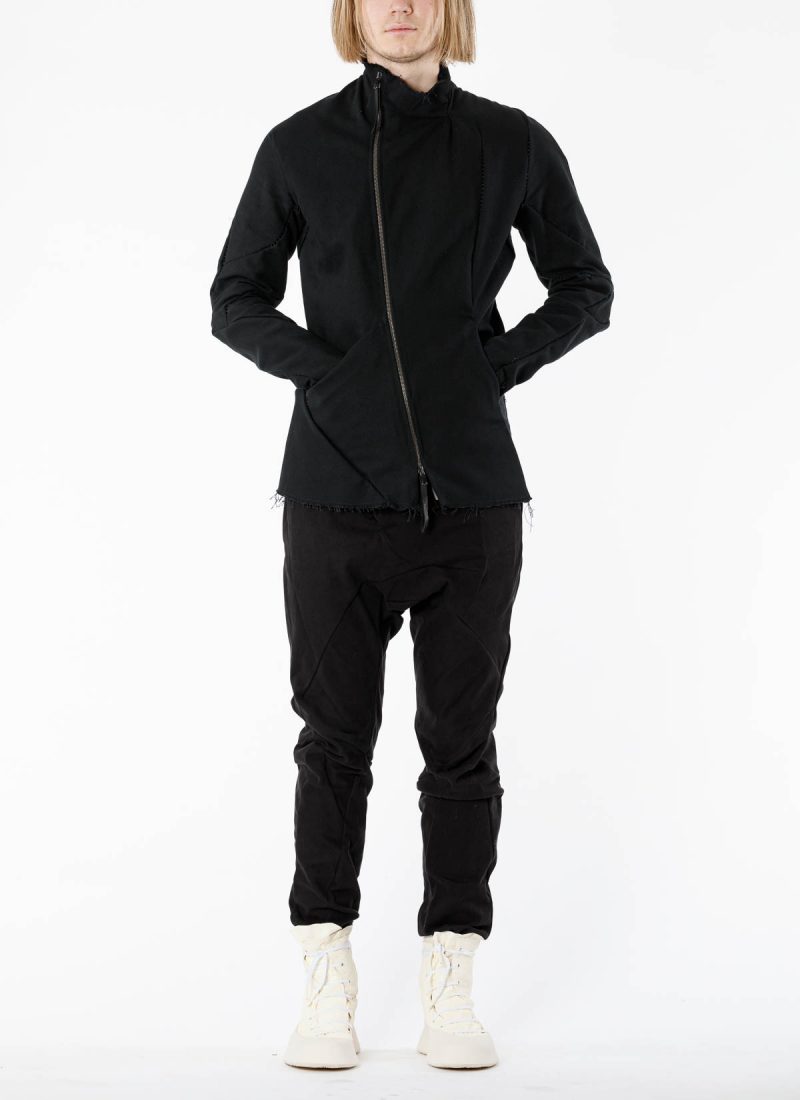 hide-m | Leon Emanuel Blanck Distortion Jacket, black cotton