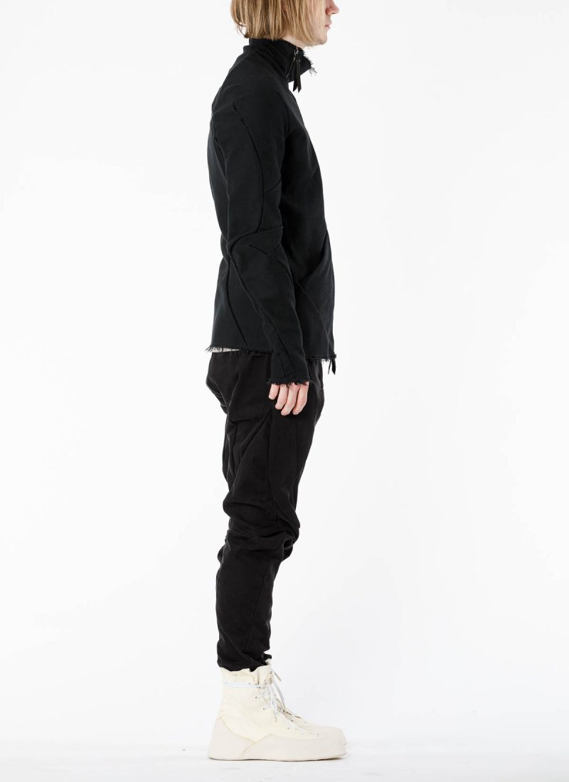 hide-m | Leon Emanuel Blanck Distortion Jacket, black cotton