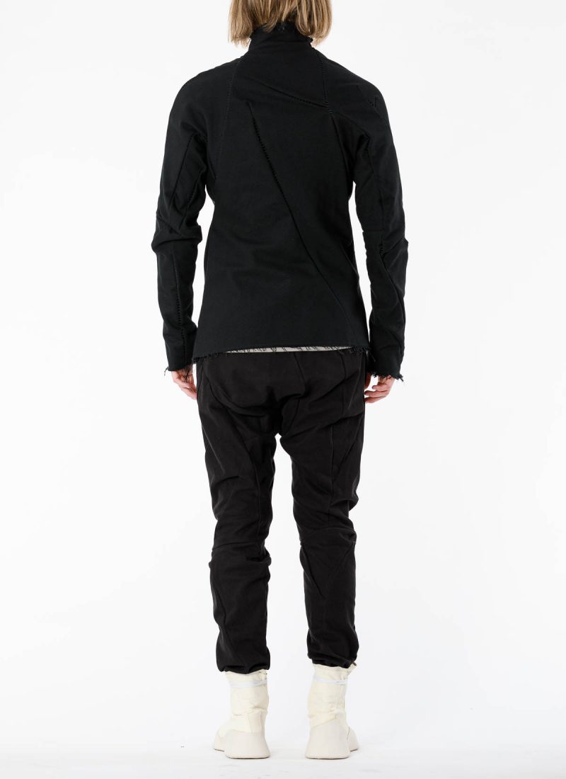 hide-m | Leon Emanuel Blanck Distortion Jacket, black cotton