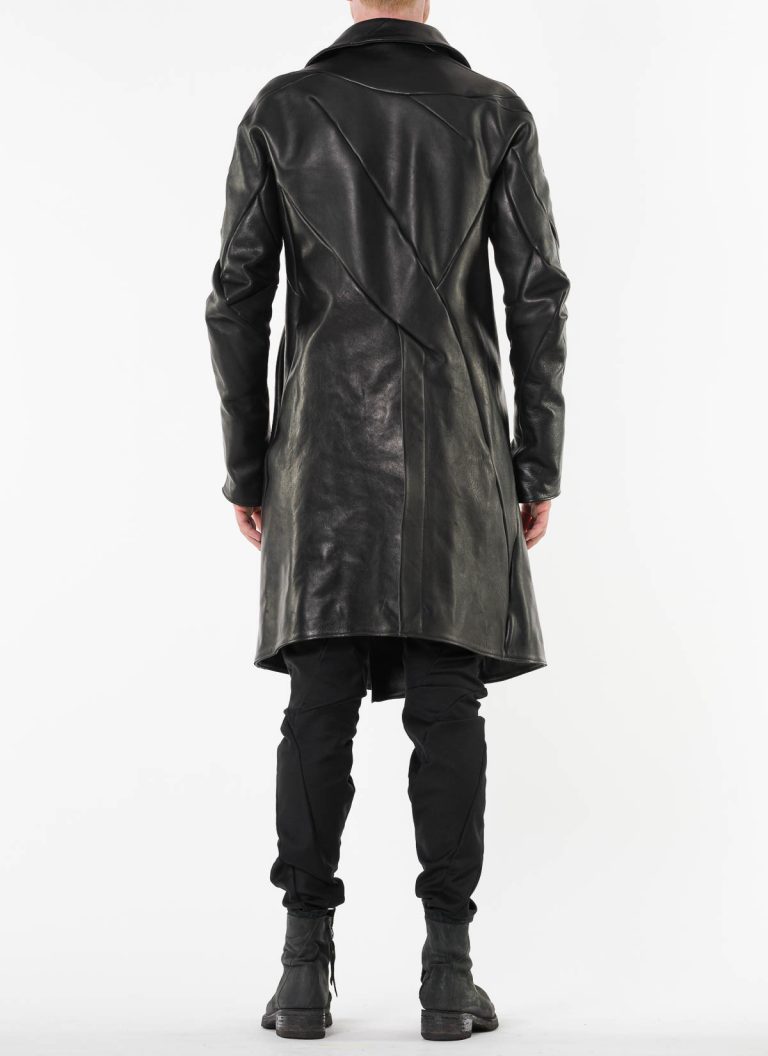 hide-m | LEON EMANUEL BLANCK Distortion Officer Coat, black horse