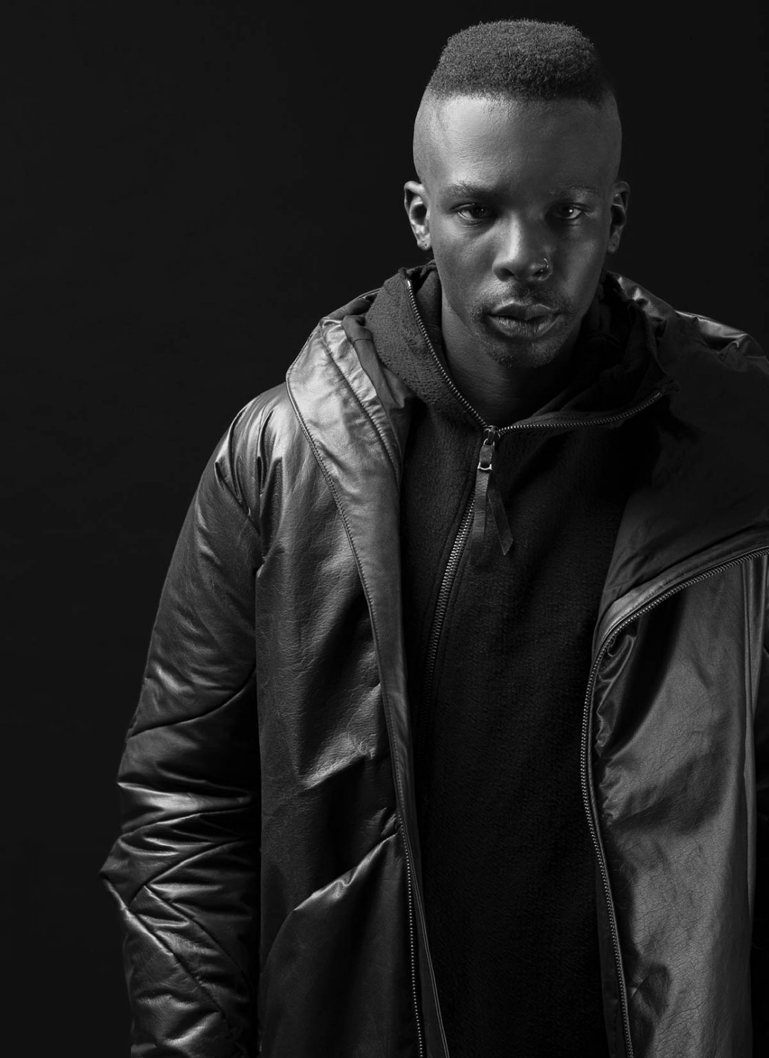 hide-m | Leon Emanuel Blanck Puffer Overundercoat, calf leather