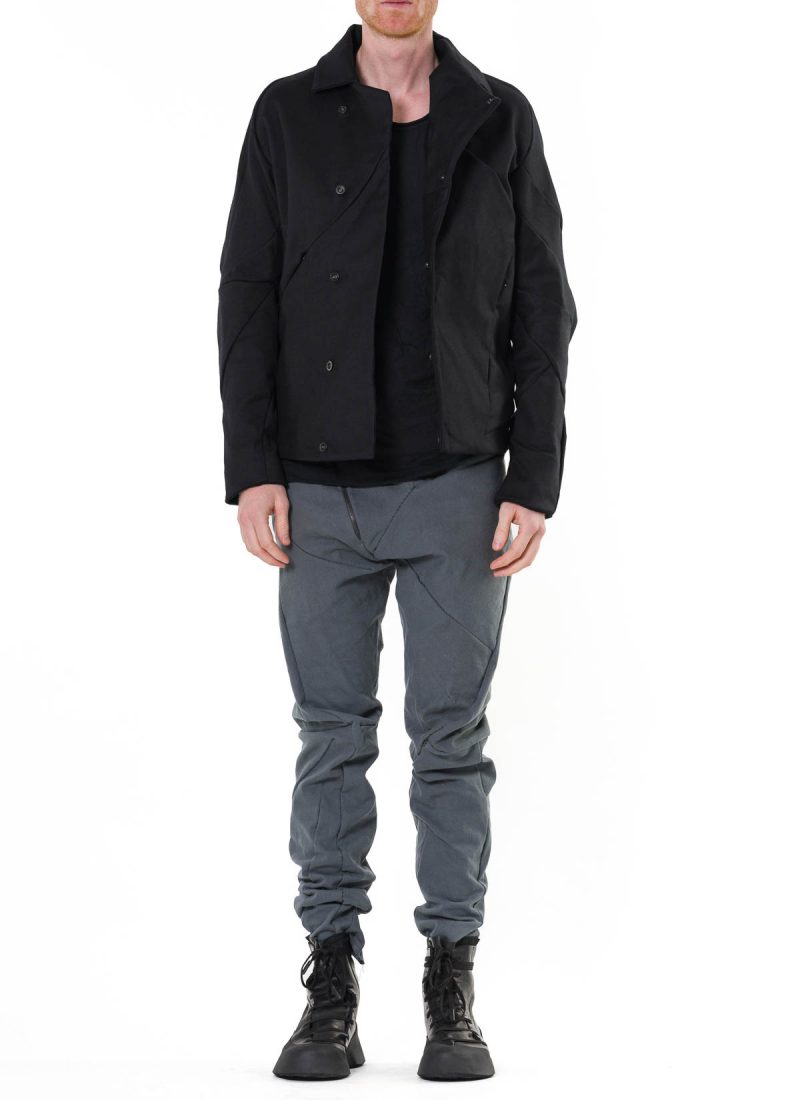 hide-m | LEON EMANUEL BLANCK Distortion Workers Jacket, black co/ea