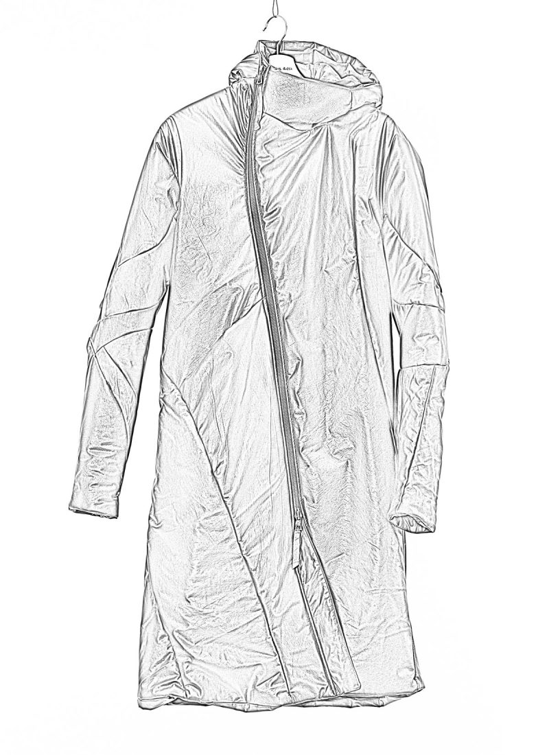 hide-m | LEON EMANUEL BLANCK Puffer Overundercoat, calf leather