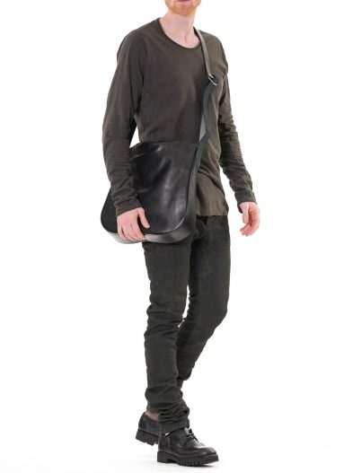 hide-m | GUIDI RD02 Medium Leather Hobo Bag, black horse leather