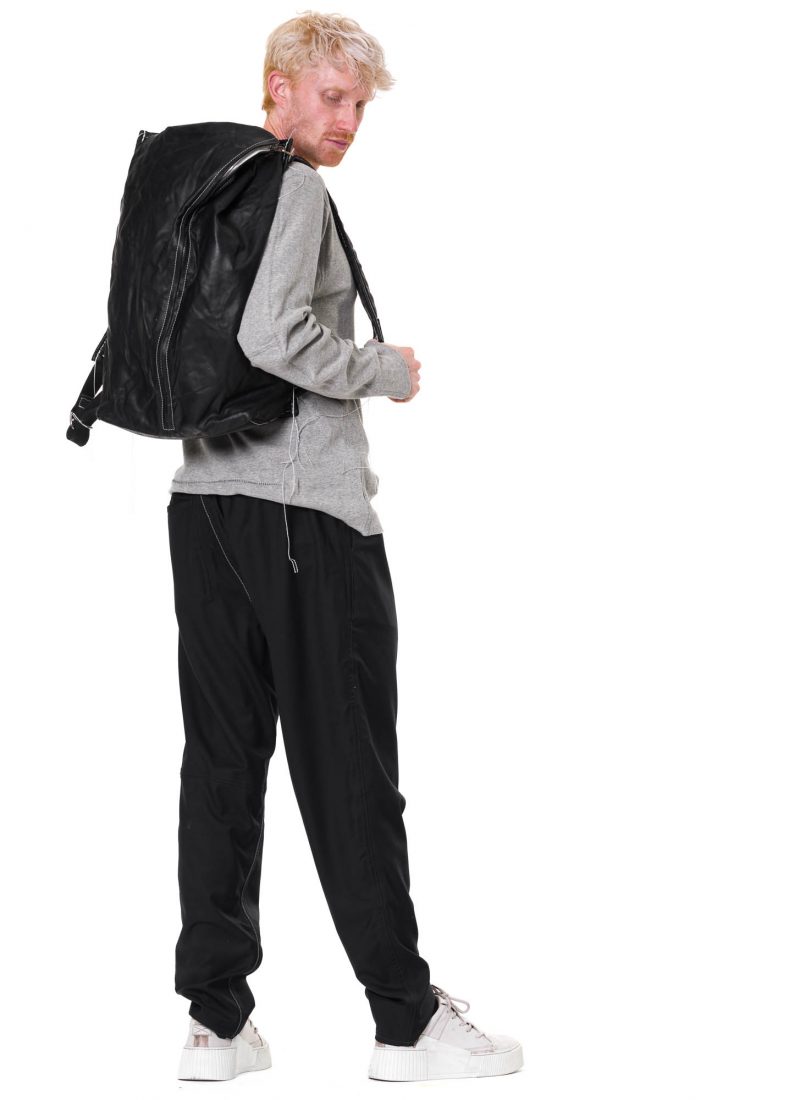 hide-m | TAICHI MURAKAMI Backpack Ver.4, black horse leather