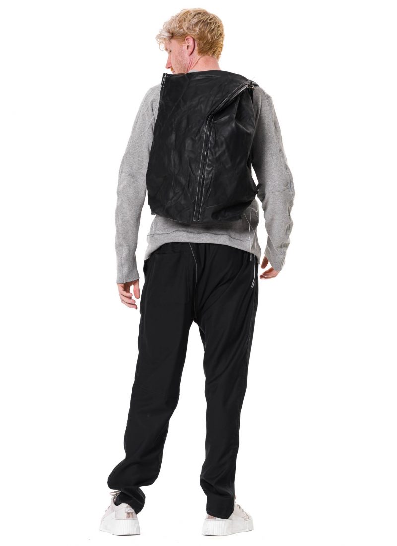 hide-m | TAICHI MURAKAMI Backpack Ver.4, black horse leather