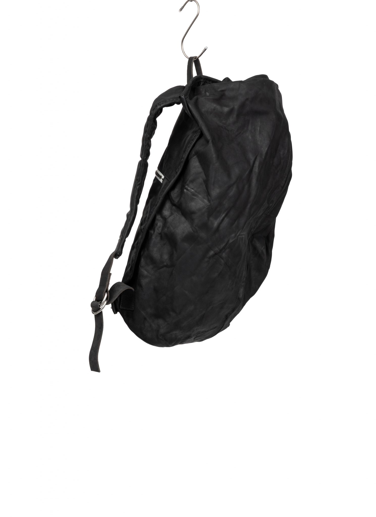 hide-m | Taichi Murakami Backpack Ver.4, full black horse leather