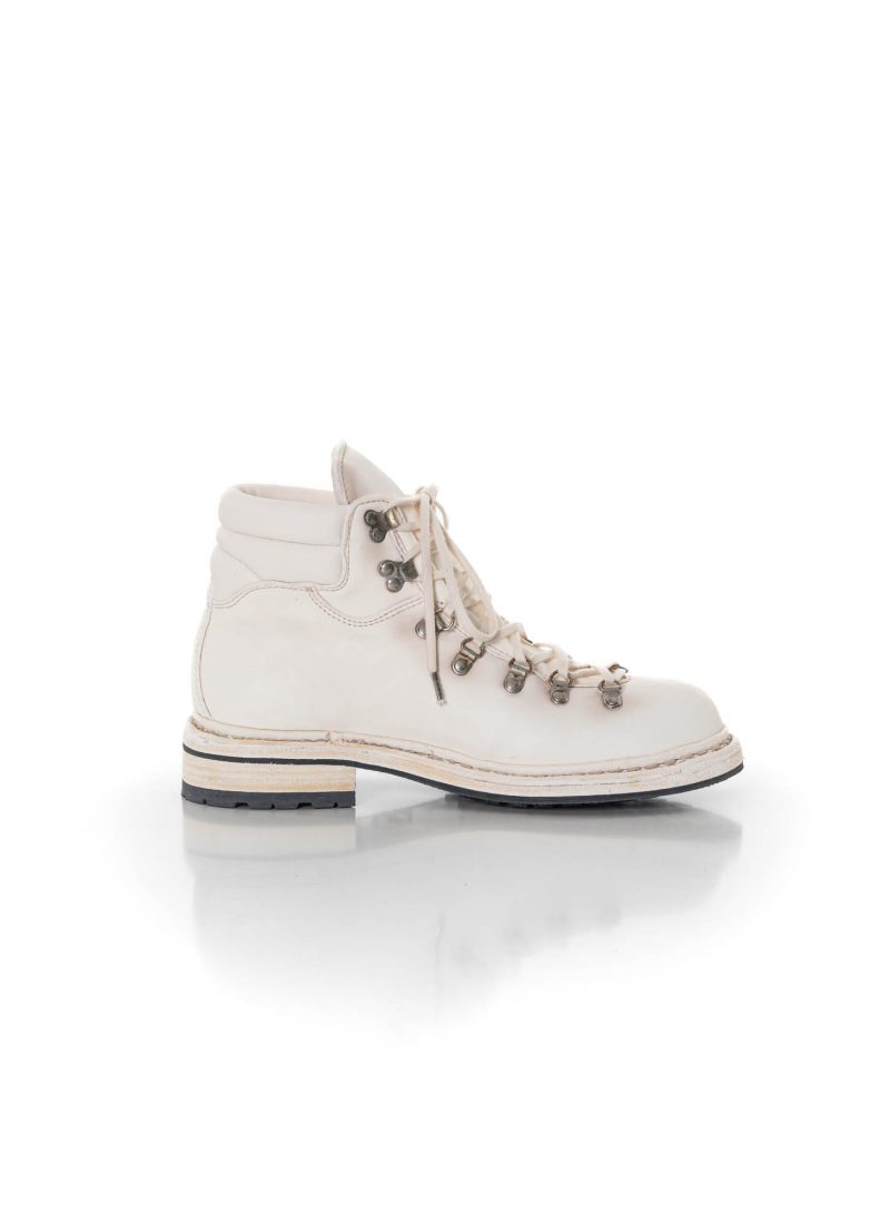 hide-m | GUIDI 19 Men Hiking Boot, white horse leather