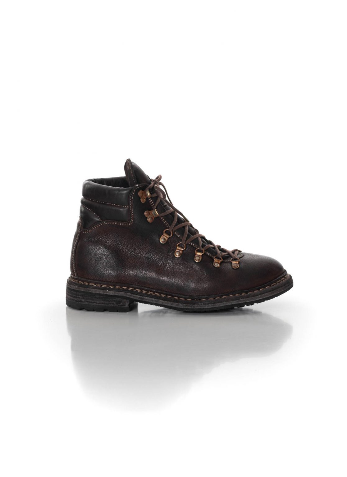 hide-m | GUIDI 19 Men Hiking Boot, dark brown buffalo leather