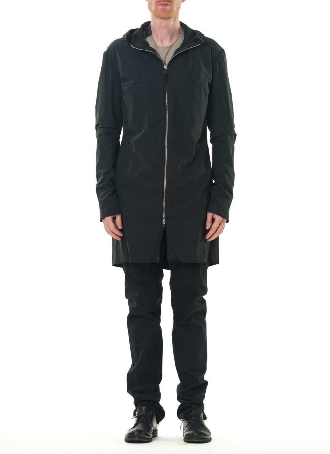 hide-m | M.A+ 4 Pocket Long Aviator Jacket J223DZHL, black