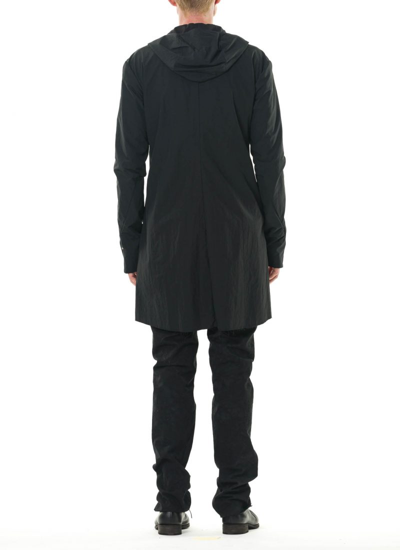 hide-m | M.A+ 4 Pocket Long Aviator Jacket J223DZHL, black