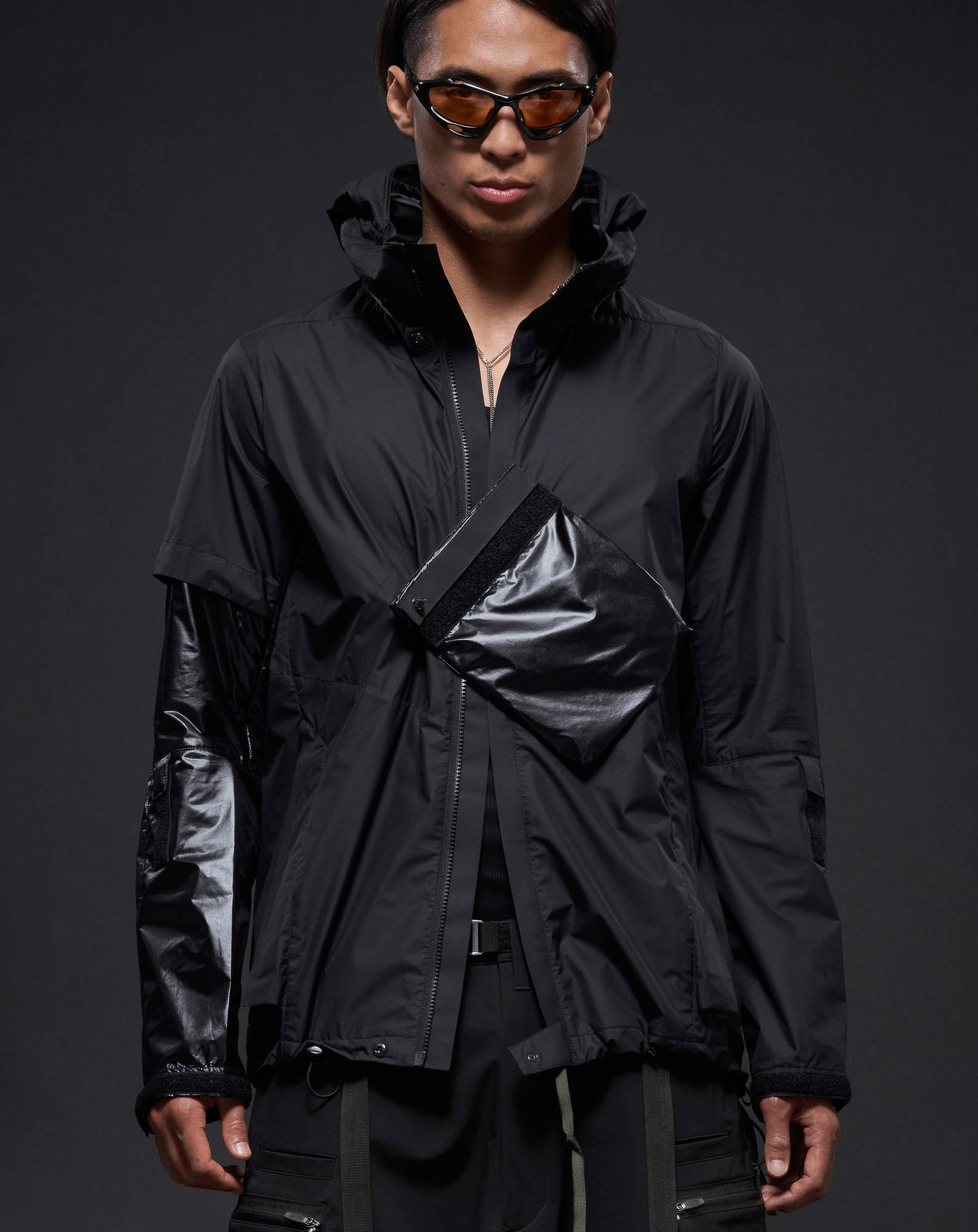 hide-m | ACRONYM J36-WS Men Windstopper Interops Jacket, blk