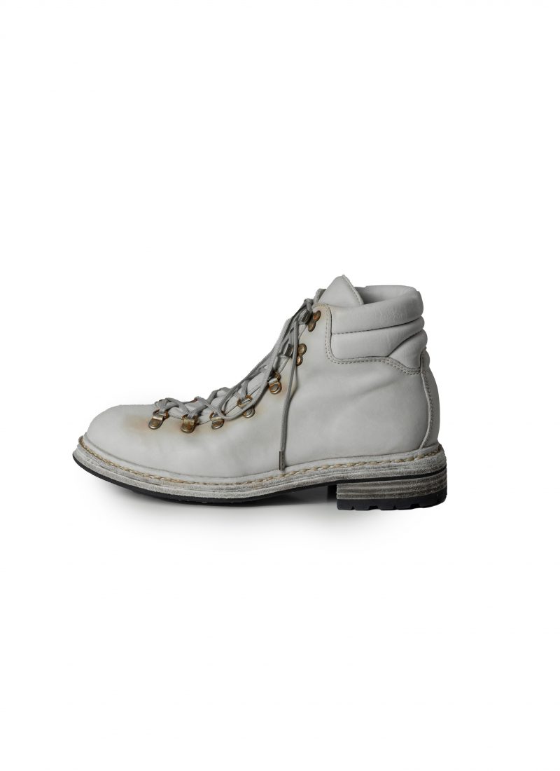 hide-m | GUIDI 19 Men Hiking Boot, light grey horse leather
