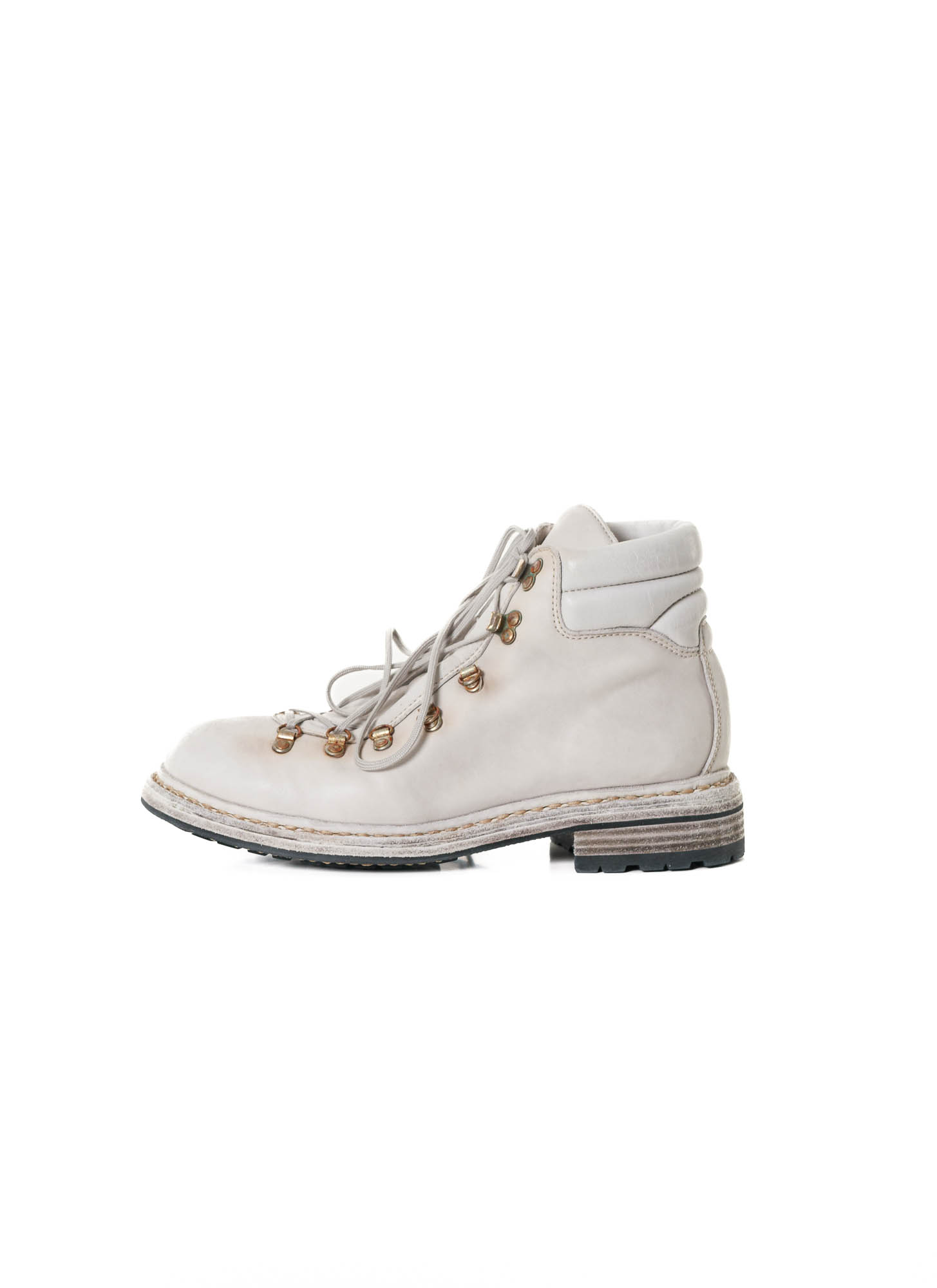 hide-m | GUIDI 19 Men Hiking Boot, light grey horse leather