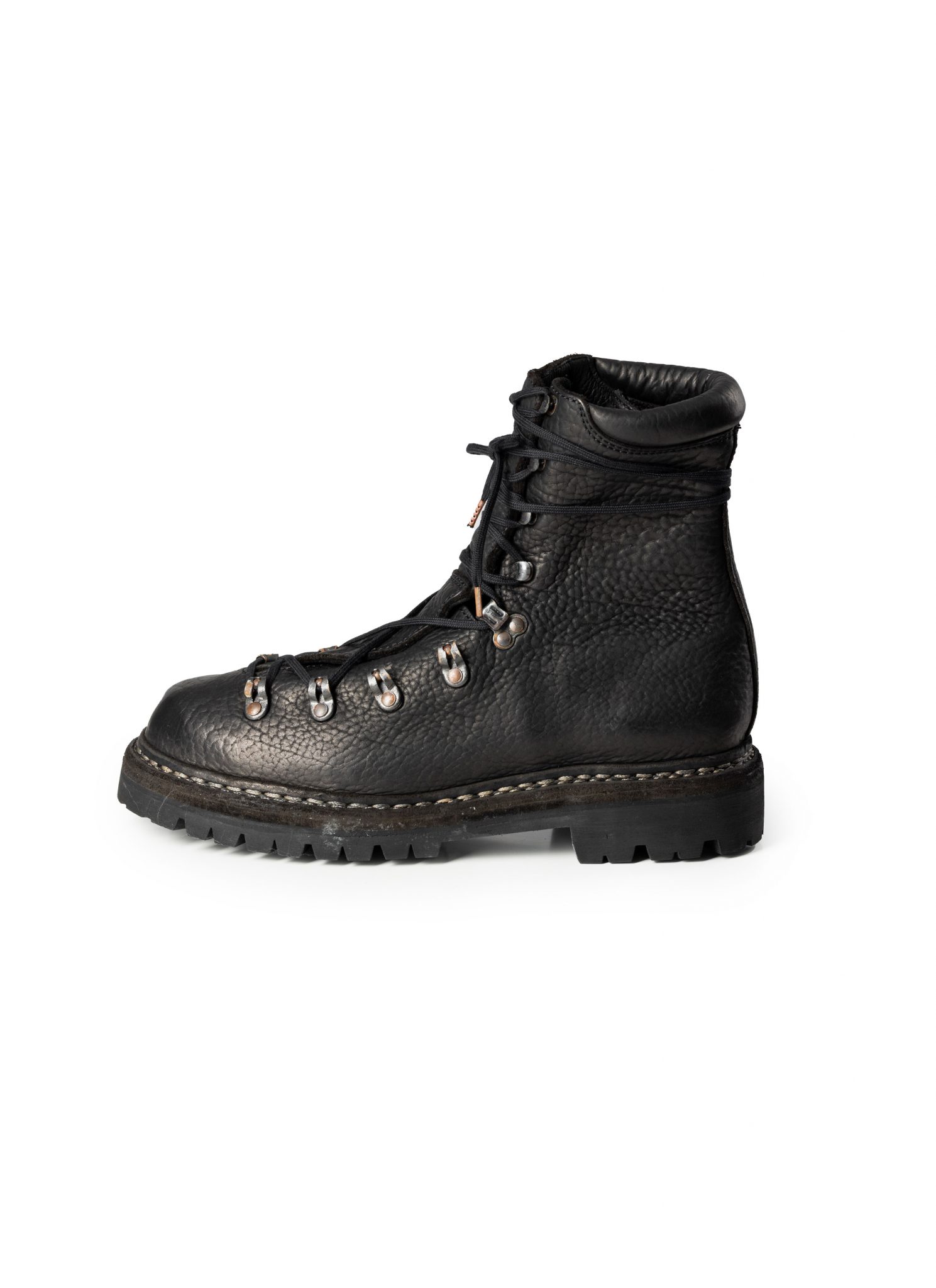hide-m | GUIDI Men 20 Trekking Boot, modulated bison leather
