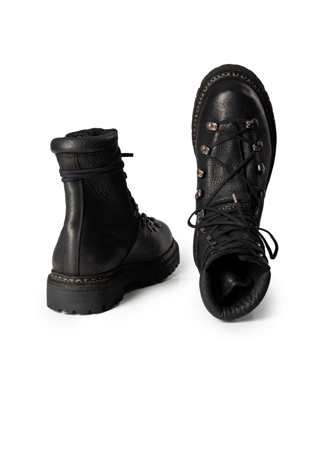 hide-m | GUIDI Men 20 Trekking Boot, modulated bison leather