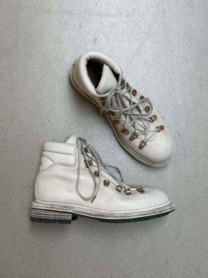 hide-m | GUIDI 19 Men Hiking Boot, light grey horse leather
