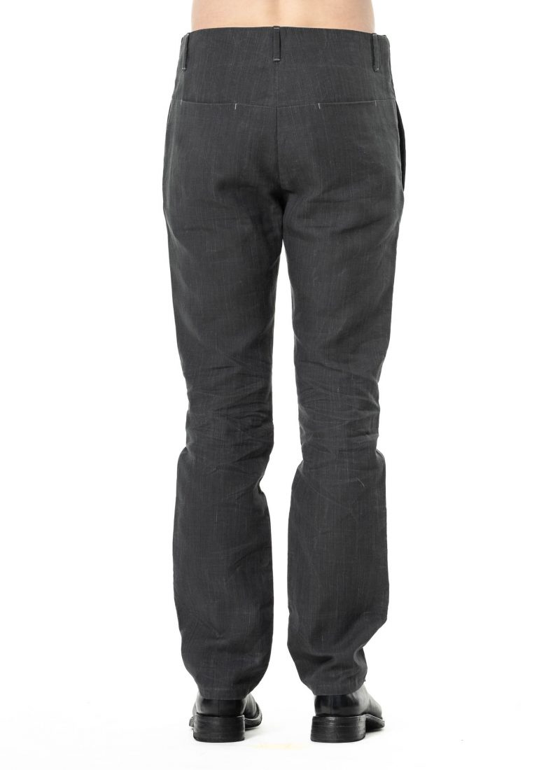 hide-m | KANG Men Back Split Low Crotch Pants, black
