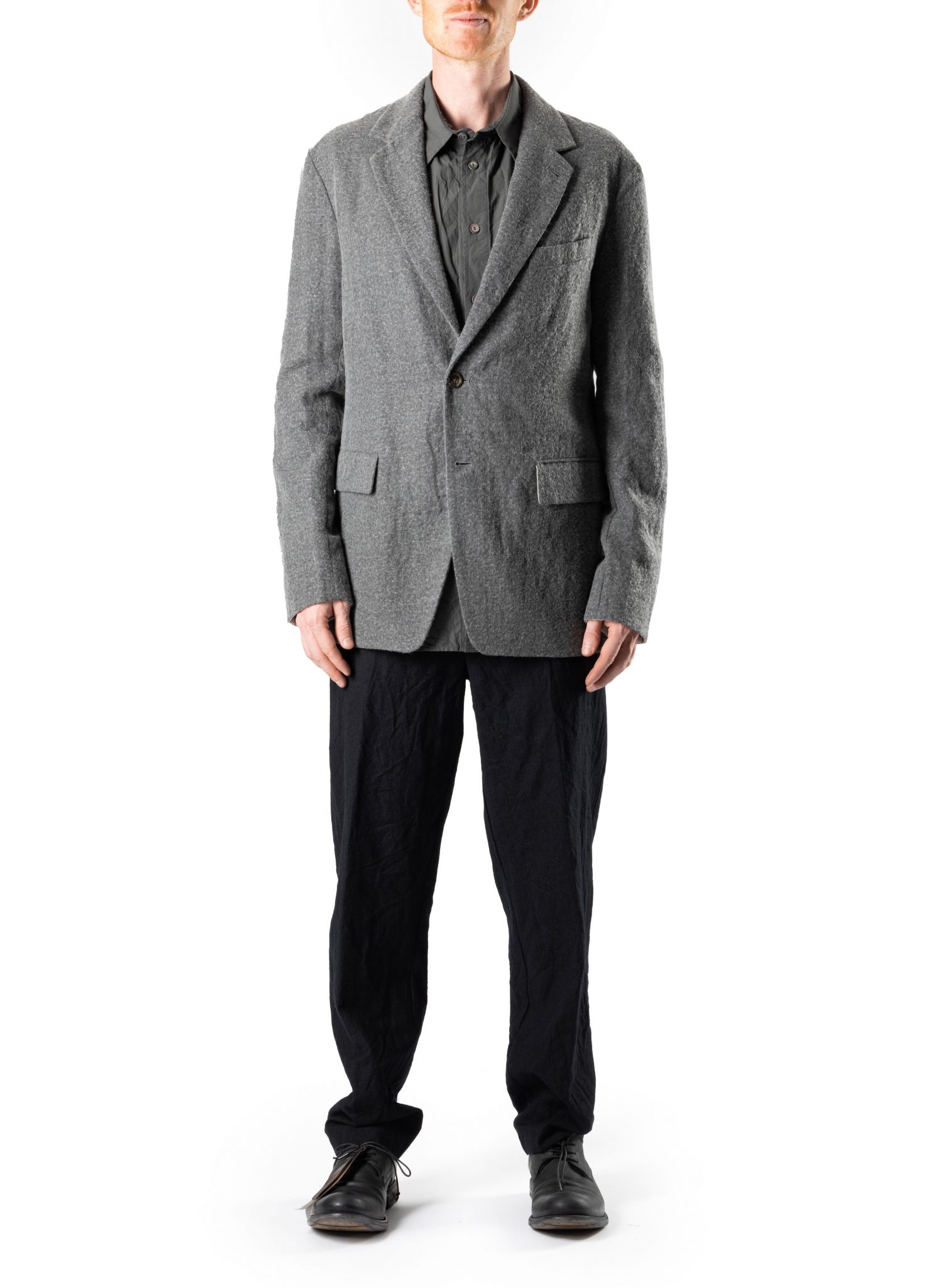 hide-m | FORME D’EXPRESSION Lounge Jacket, smoke wool