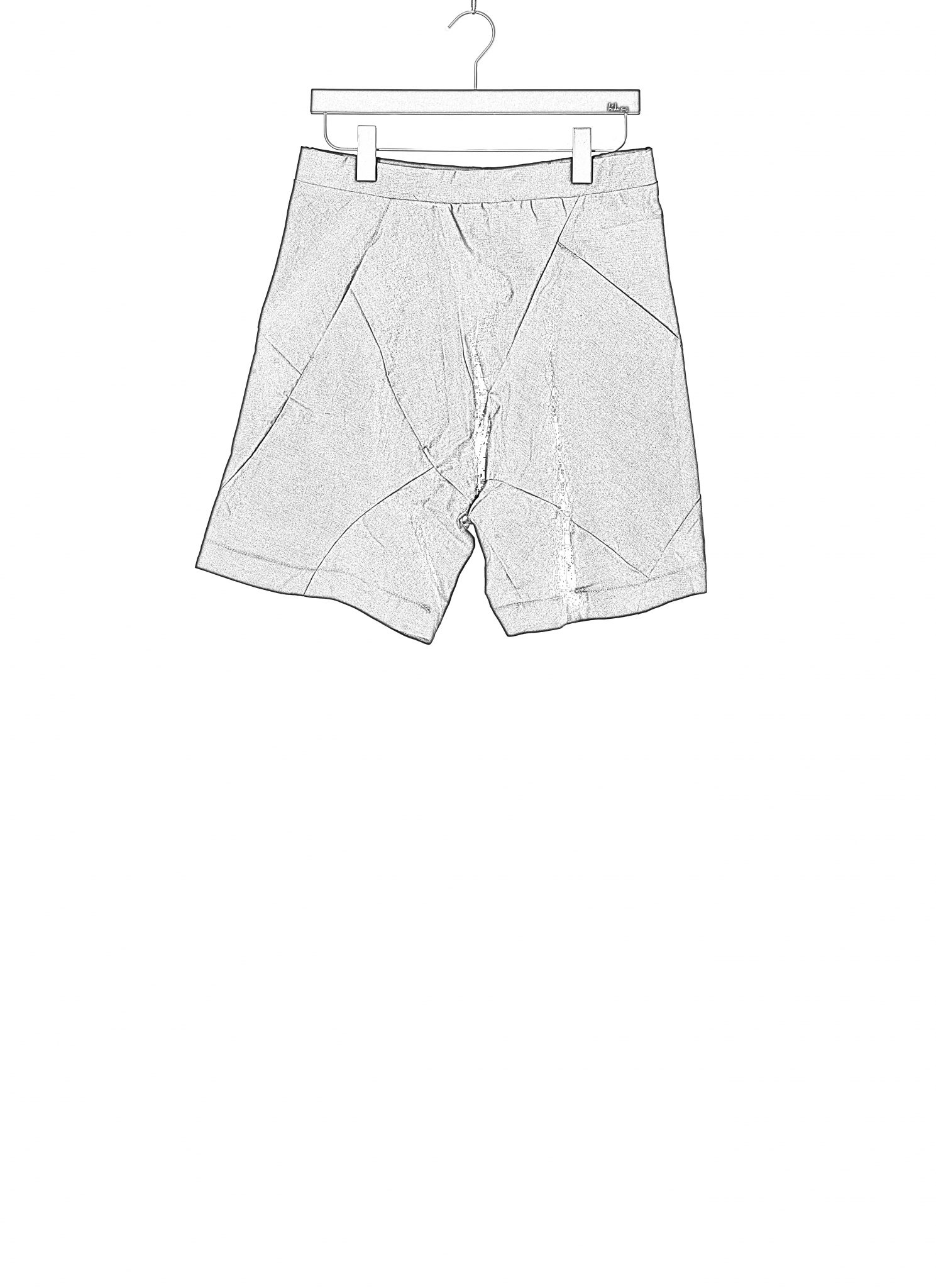 hide-m | LEON EMANUEL BLANCK Distortion Bermuda Shorts