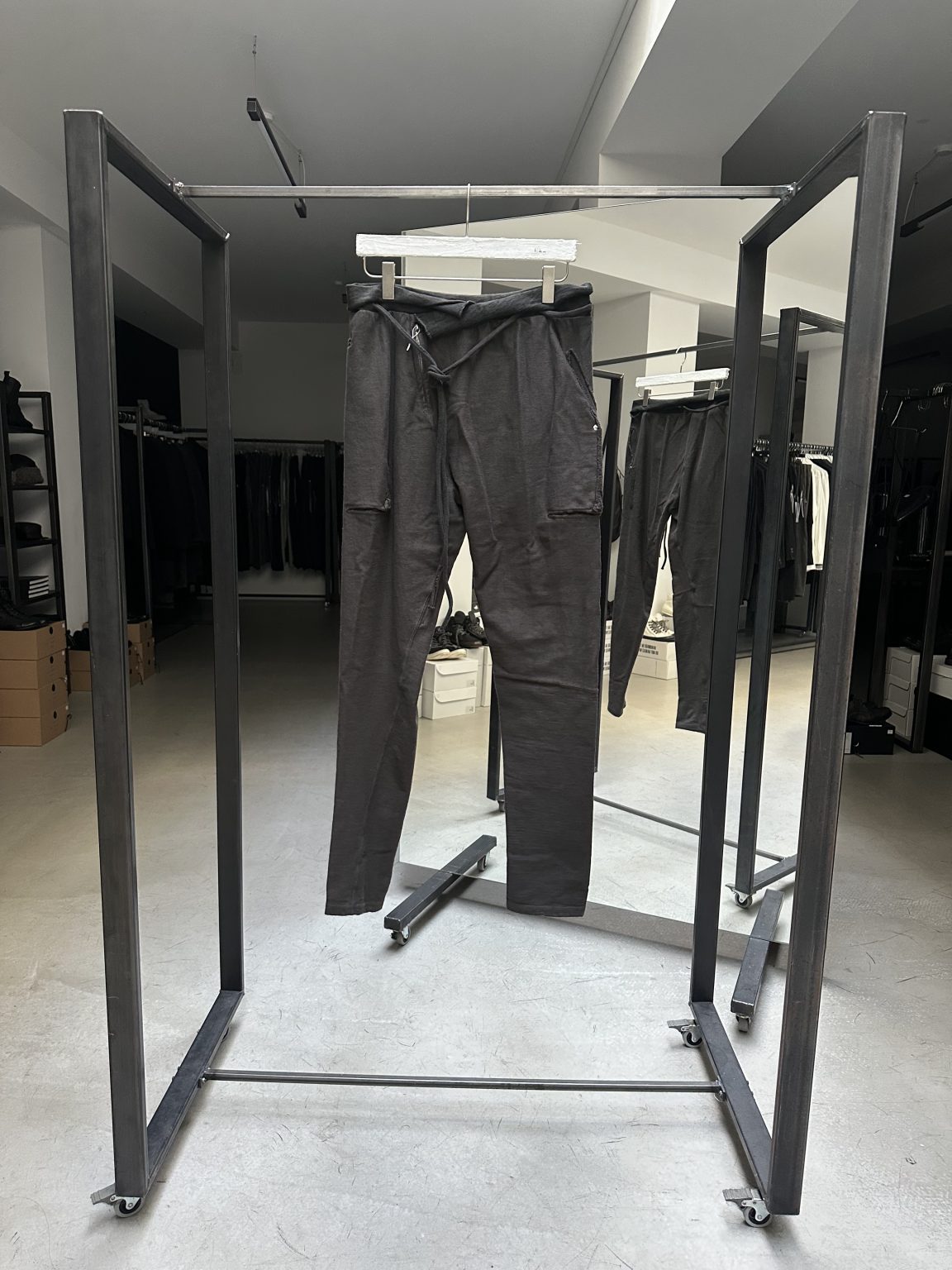 hide-m | Taichi Murakami Sweat Pants, dark grey cotton
